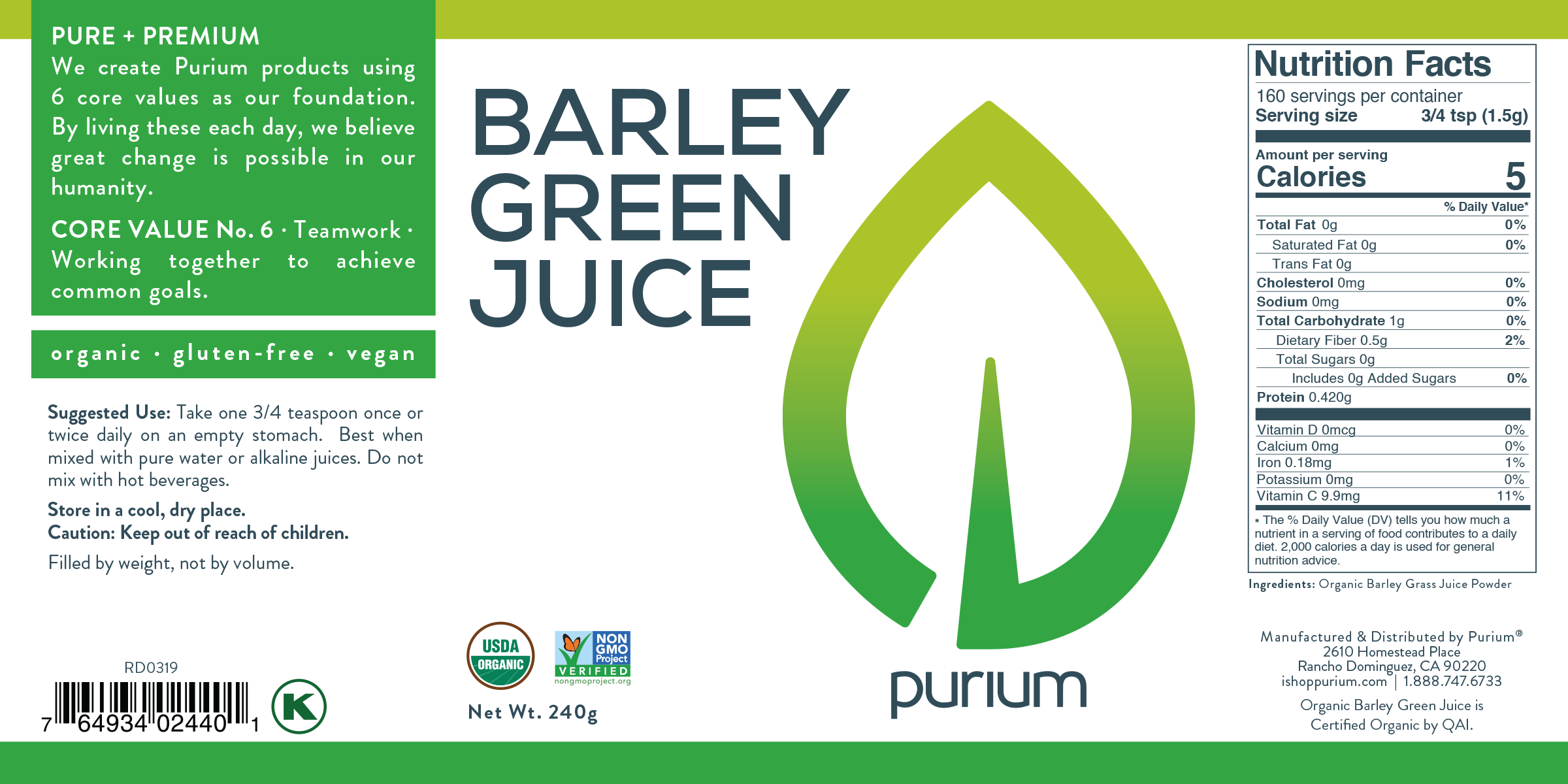 Purium - The Transformation Company